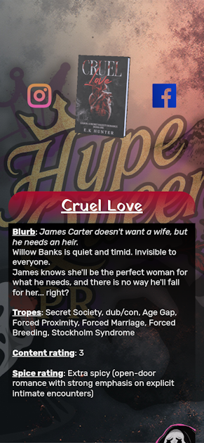 Dark Romance Pg 2 - Hype Queen PR